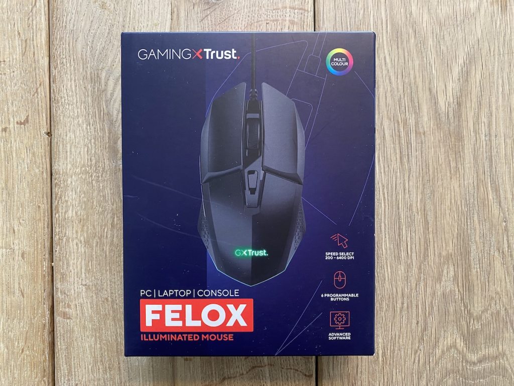 In stijl gamen met de Trust Felox gaming mouse